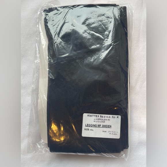 Intimates & Sleepwear | Brandnew Black Compression Open Toe Leggings ...